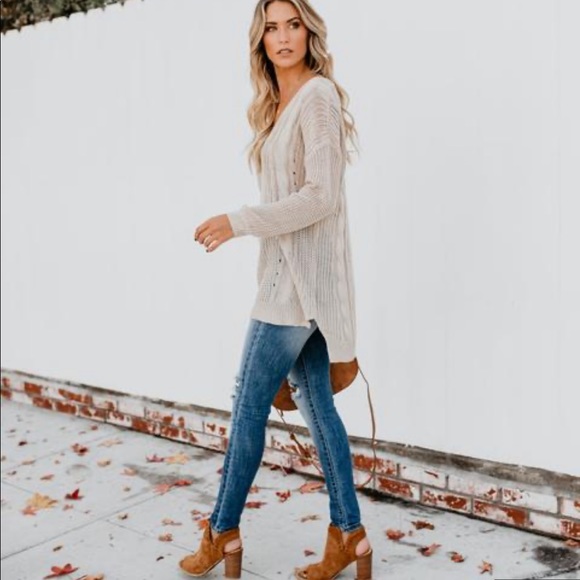 Vici | Sweaters | City Girl Cable Knit Sweater | Poshmark